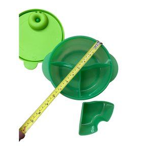 Tupperware | Kitchen | Tupperware Divided Container Green With Vented ...